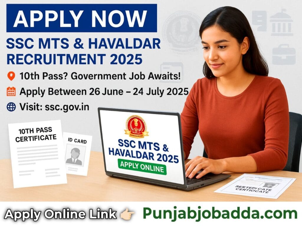 SSC MTS Recruitment 2025 - Apply Online, important dates and links ...