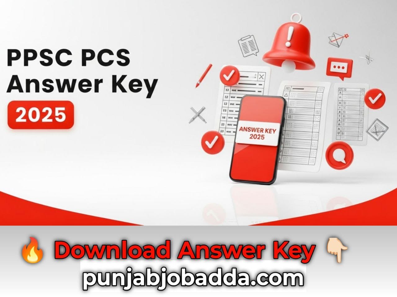 PPSC PCS Answer Key 2025 – Download & Objection Details, important ...
