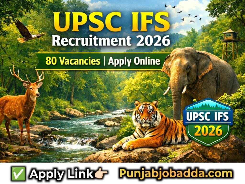 UPSC IFS Recruitment Notification 2026 – Apply Online for 80 Indian ...